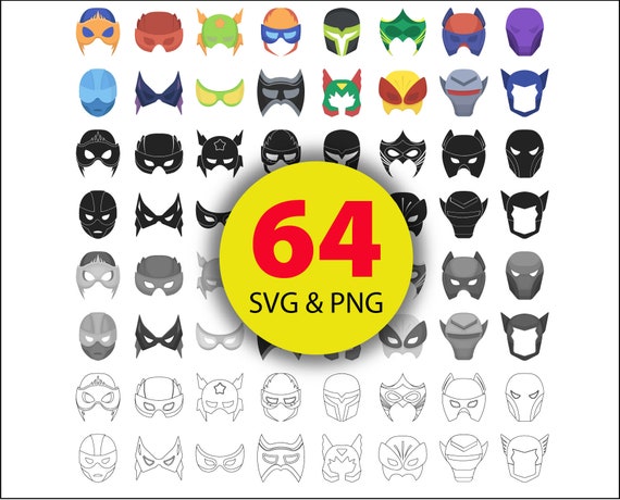 Superhero Mask Png