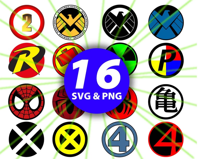 Most Famous Superheroes Svg Icon, Superhero Svg,superheroes Svg for ...