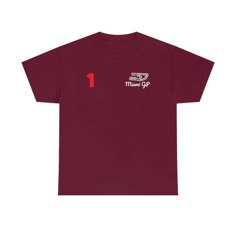 Max Verstappen Miami GP T-shirt - Etsy