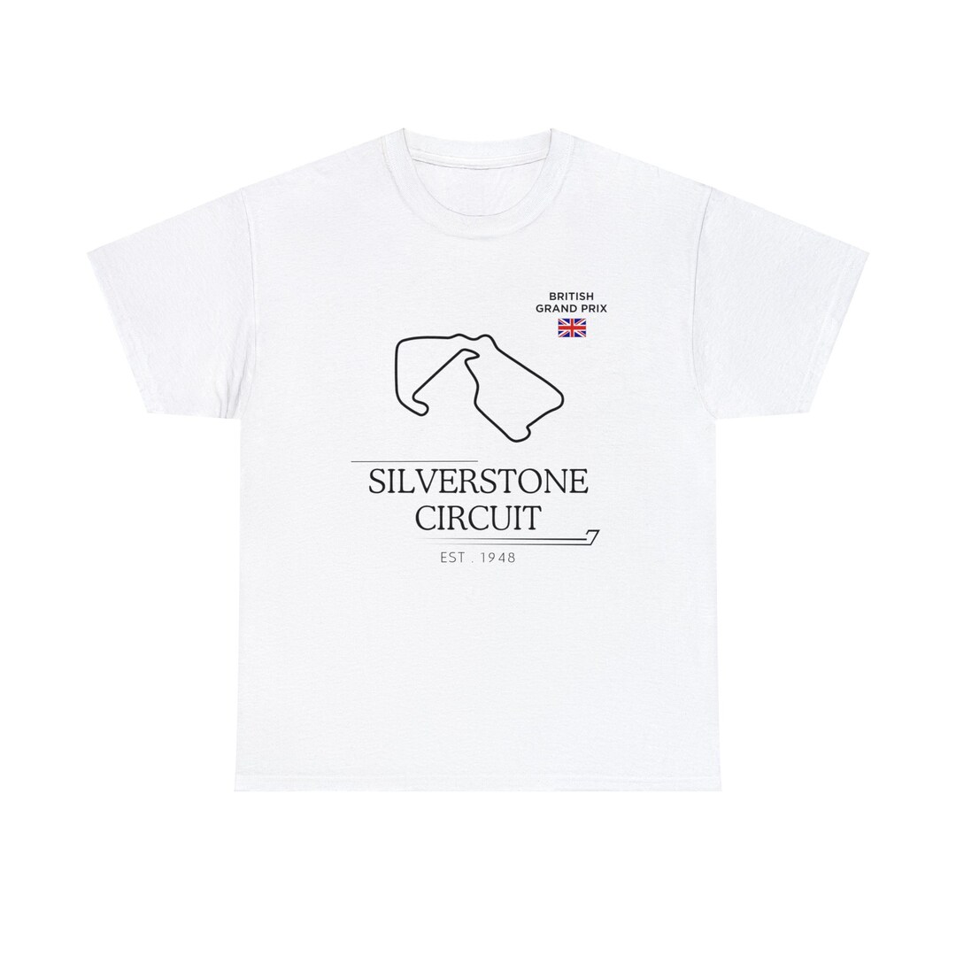 Silverstone Circuit, F1 T-SHIRT - Etsy