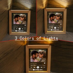 Custom Song Acrylic Plaque,personalized Photo Frame,podcast Code Night ...