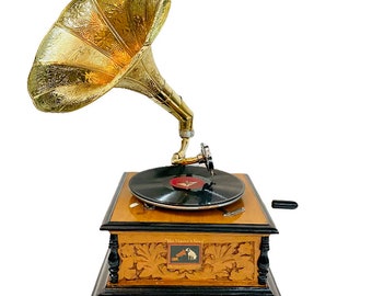 Vintage Hmv Record Player - Etsy