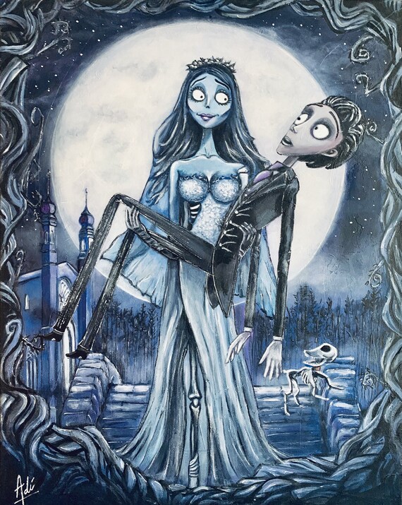 Skeleton Bride Art
