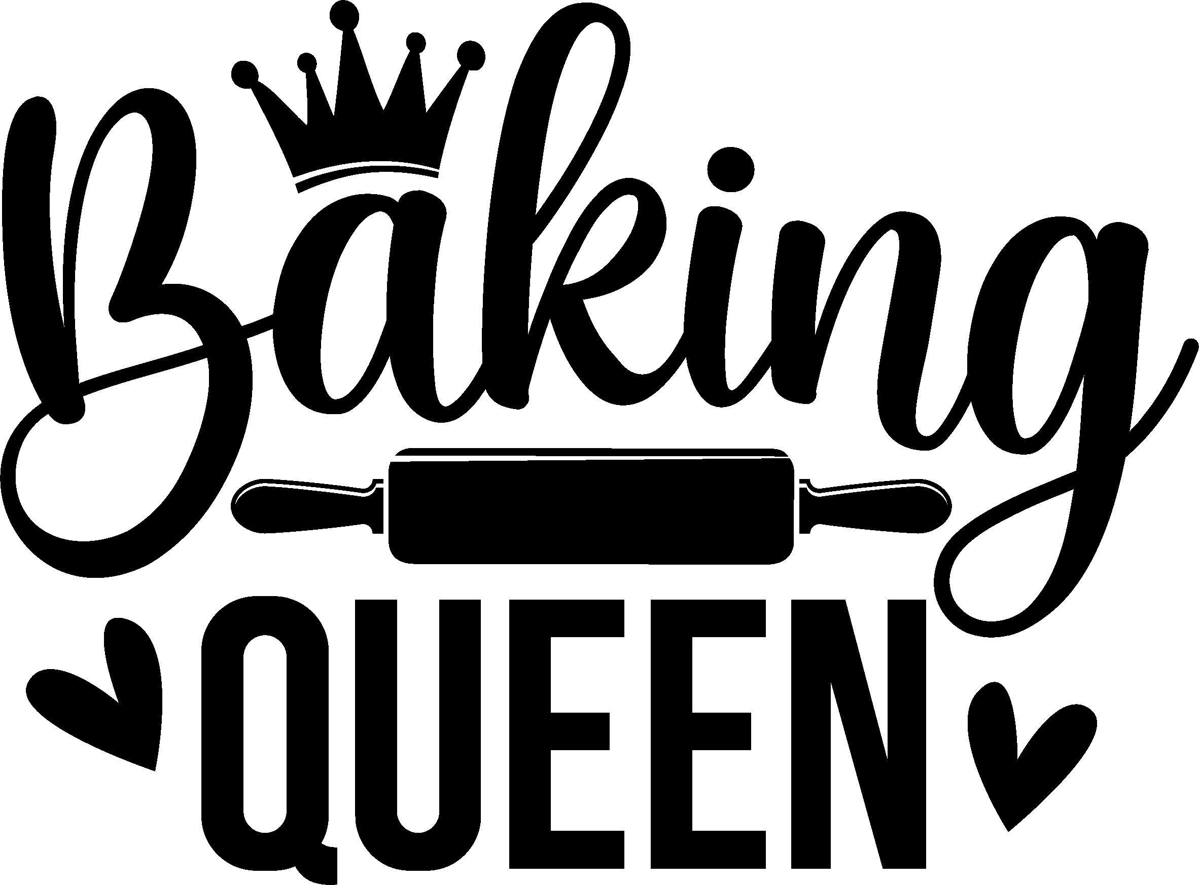 Baking Queen Svg Pdf Png Eps Jpg - Etsy
