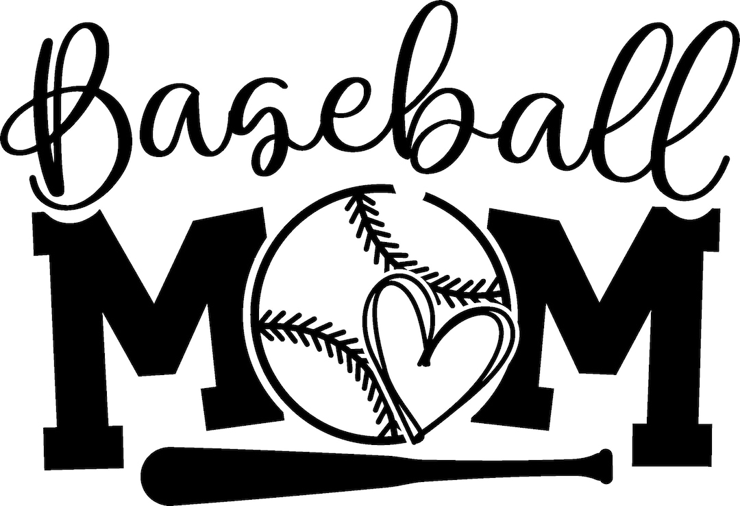Baseball Mom Svg Png Pdf Jpg Eps - Etsy