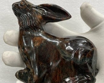 Garnet Rabbit Stone - Etsy
