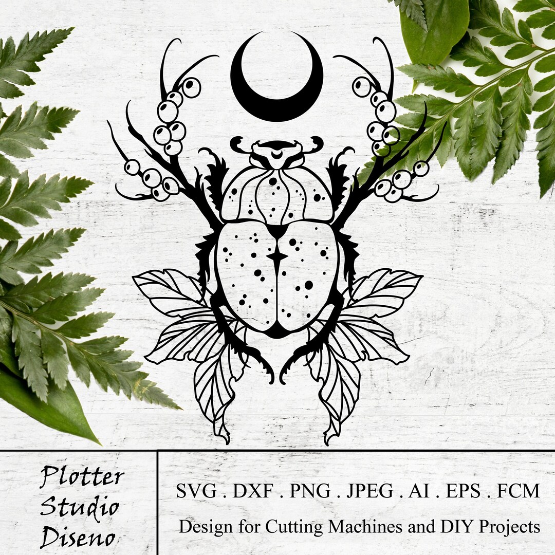 Celestial Bug SVG, Celestial Beetle Svg, Floral Bug Svg, Mystical Moth SVG, Magic Insect Svg Png ...