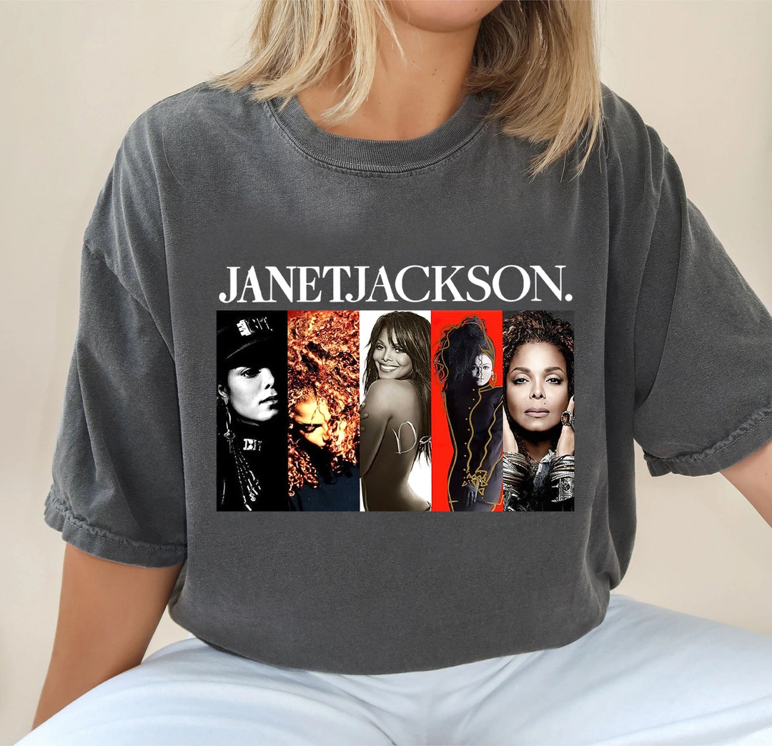 Janet Jackson Collection Singer T-shirt, Janet Jackson Together Again ...