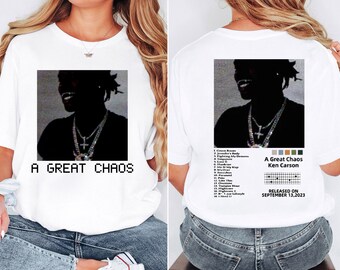 Ken Carson A Great Chaos Live Heavy Cotton Tee Shirt Ken Carson AGC Tshirt - Etsy
