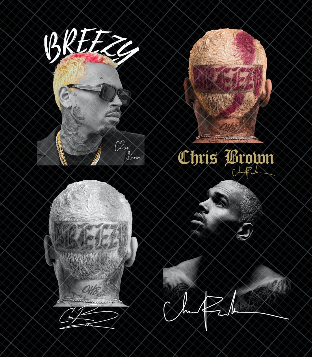 Combo 4 File Chris Brown Breezy Png, Vintage Chris Brown Png, Breezy ...