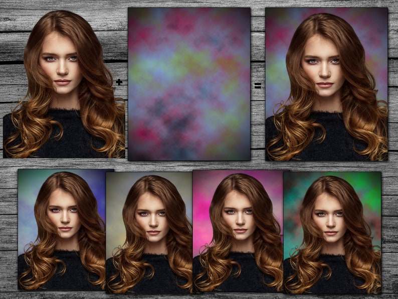 20 Portrait Digital Backgrounds, Studio Backgrounds, Photoshop Overlays ...