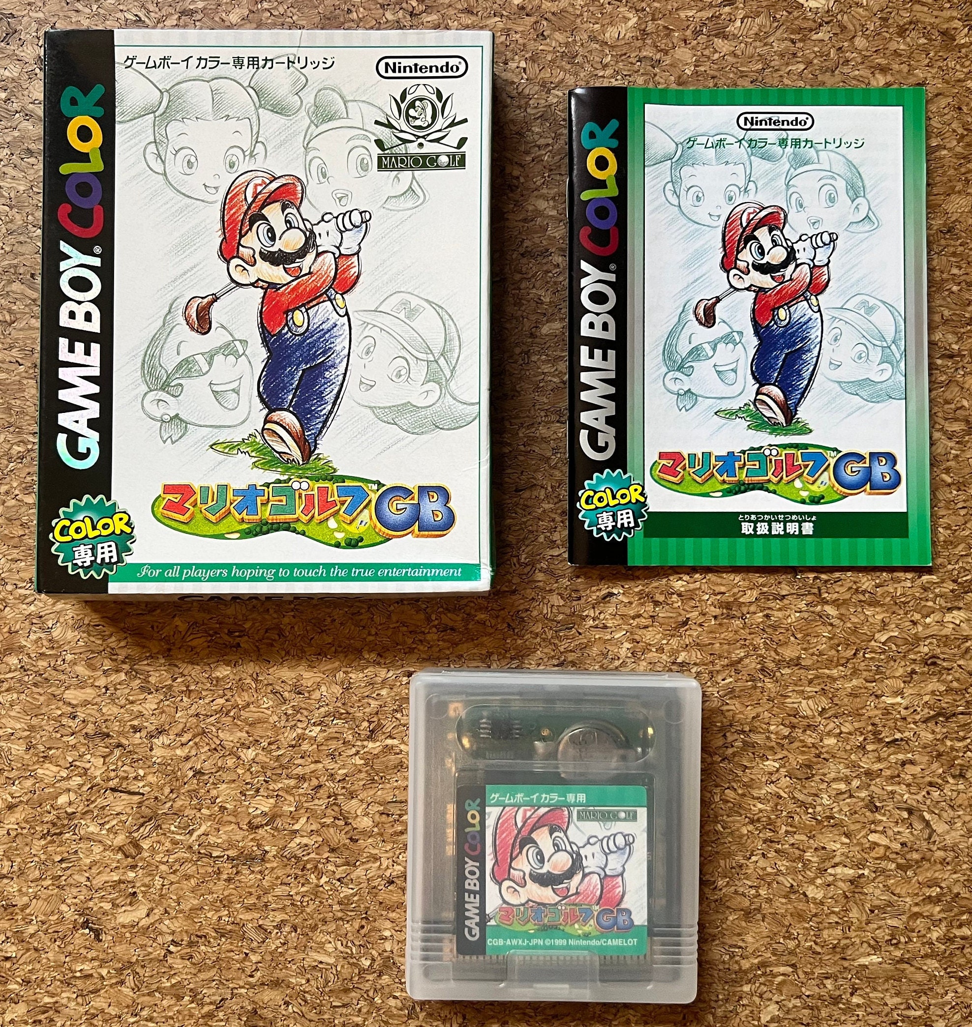 Gameboy Color Games With Authentic Box and Manuals. - Etsy