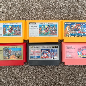Famicom Games - Etsy