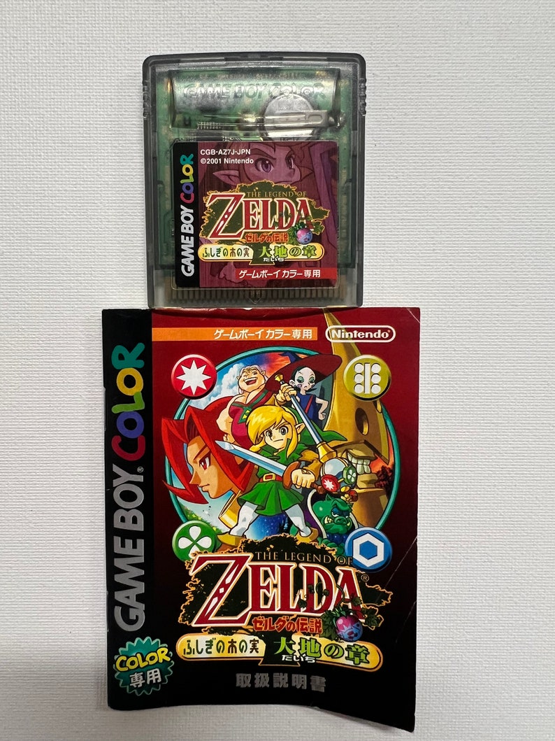 The Legend of Zelda: Oracle of Seasons for Nintendo Game Boy Color ...