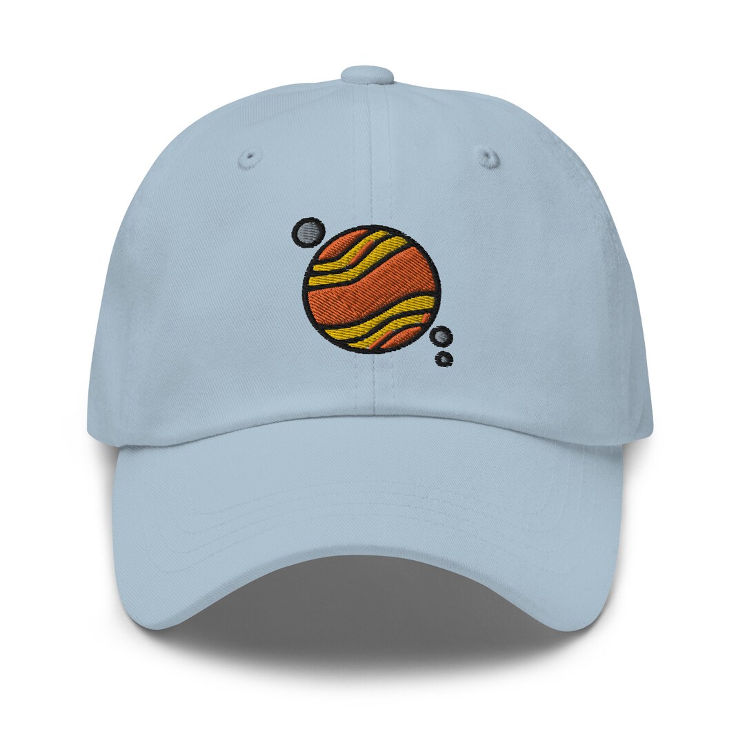 Jupiter Planet Dad Hat, Embroidered Space Baseball Cap, Universe Hat ...