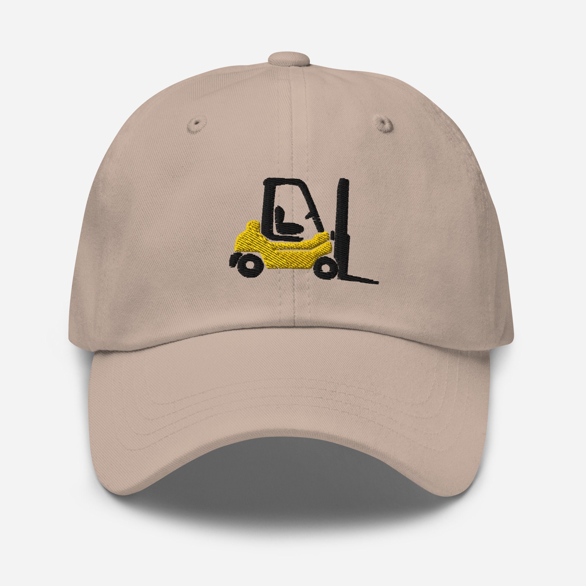 Construction Lift Truck Dad Hat, Forklift Driver Embroidered Hat ...