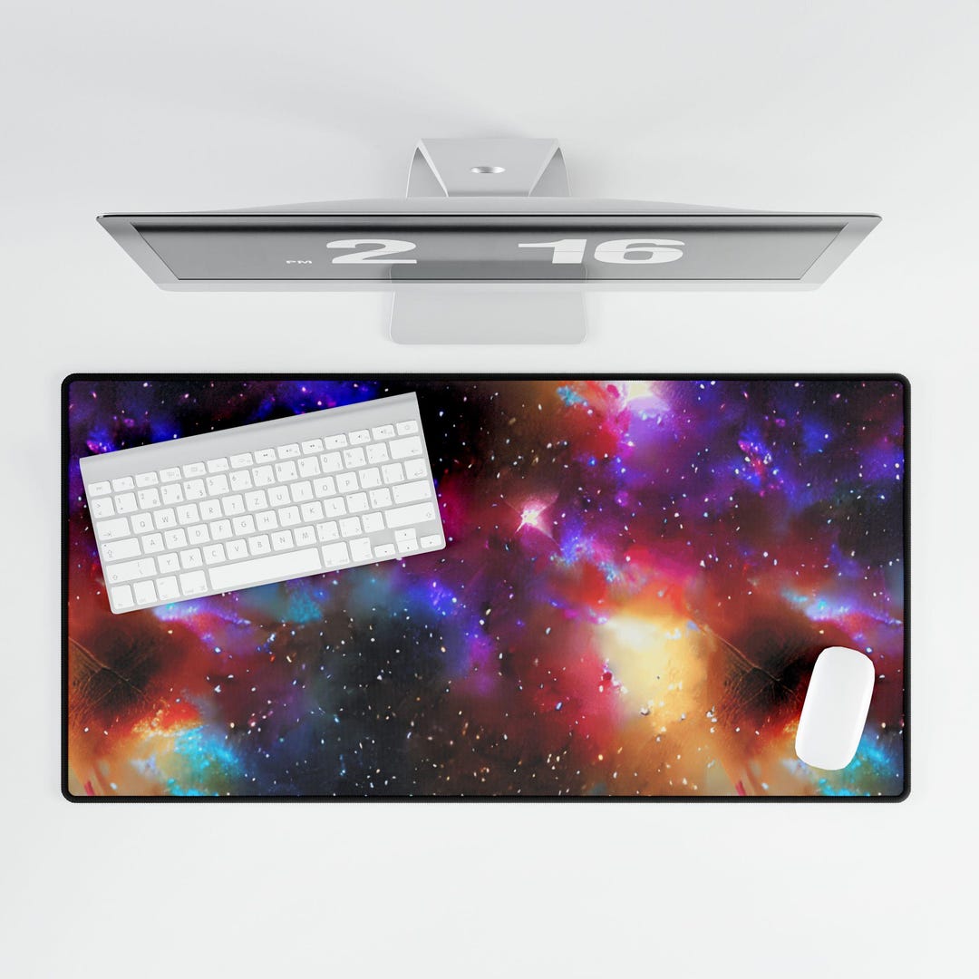 Galaxy Space Desk Mats for Home/office, Perfect for Gamers, Students ...