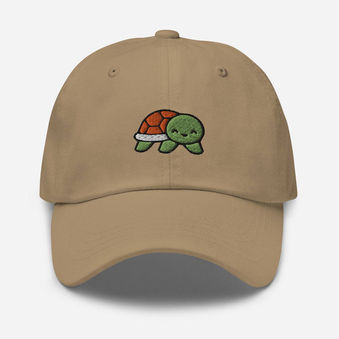 Cute Turtle Dad Hat, Embroidered Hat Tortoise Baseball Cap Unisex ...