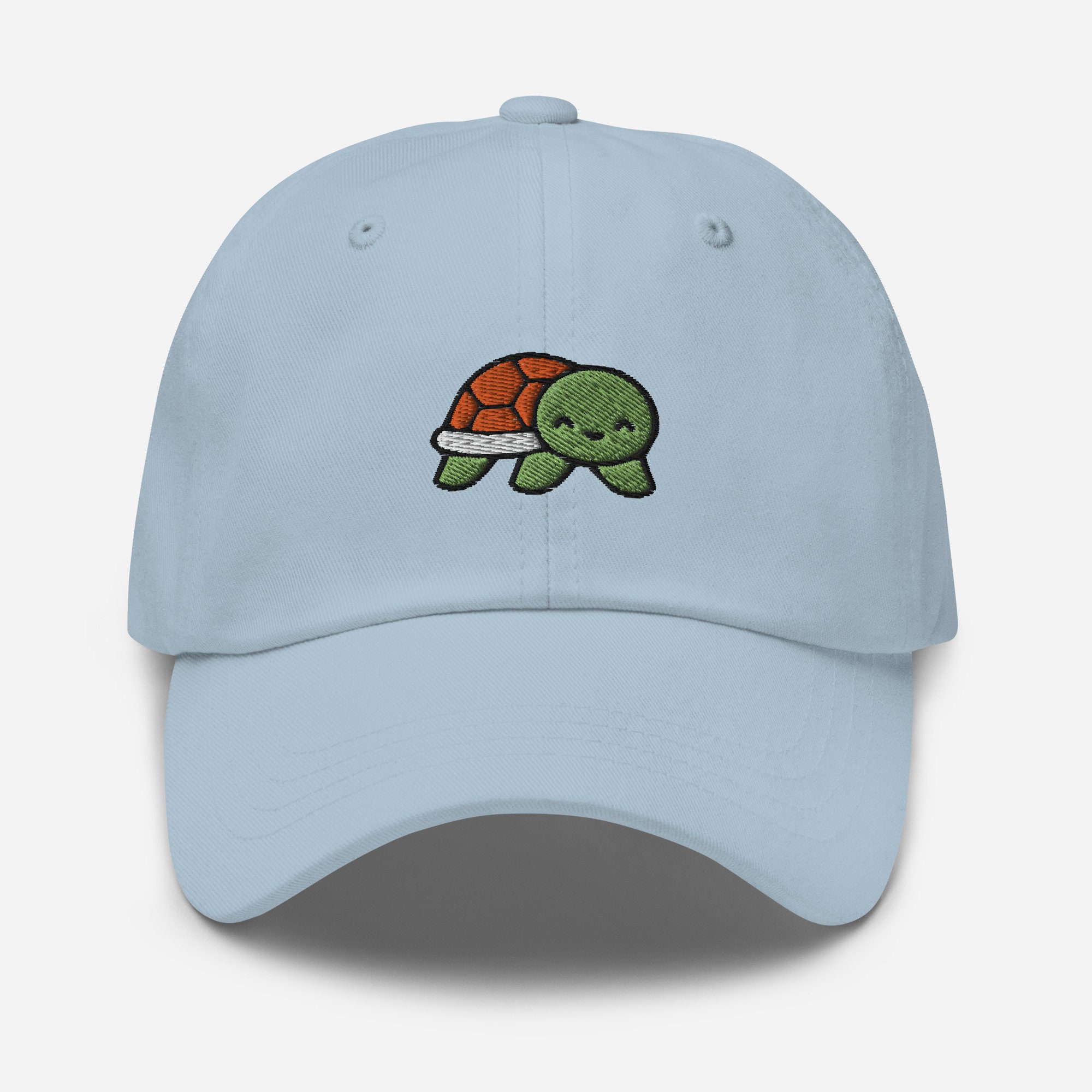 Cute Turtle Dad Hat, Embroidered Hat Tortoise Baseball Cap - Unisex ...