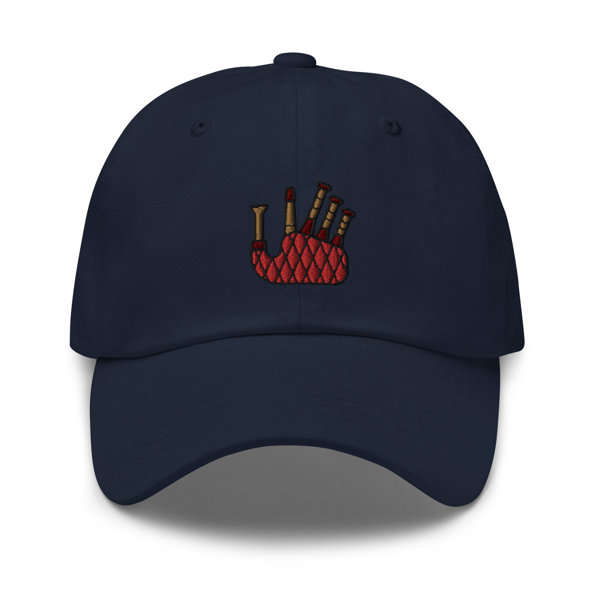 Bagpipes Dad Hat, Embroidered Bagpipe Baseball Cap, Music Gift for ...