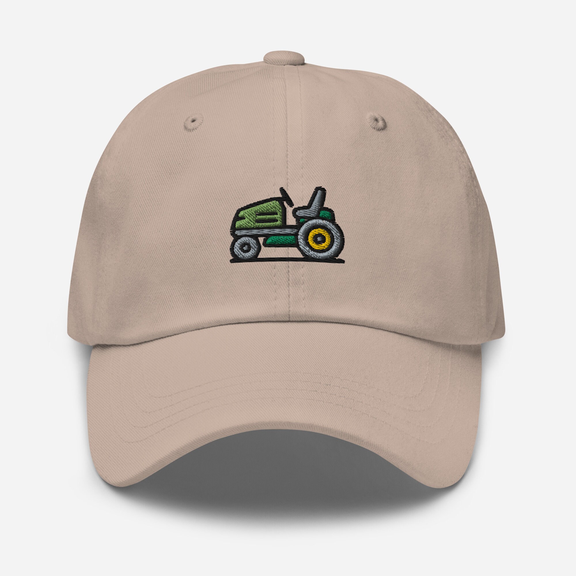 Lawn Mower Dad Hat, Embroidered Garden Baseball Cap, Grass Cutter Cap ...
