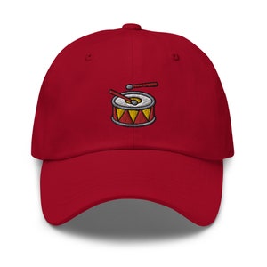 Drum Dad Hat, Embroidered Drum Baseball Cap, Funny Drummer Gift for ...