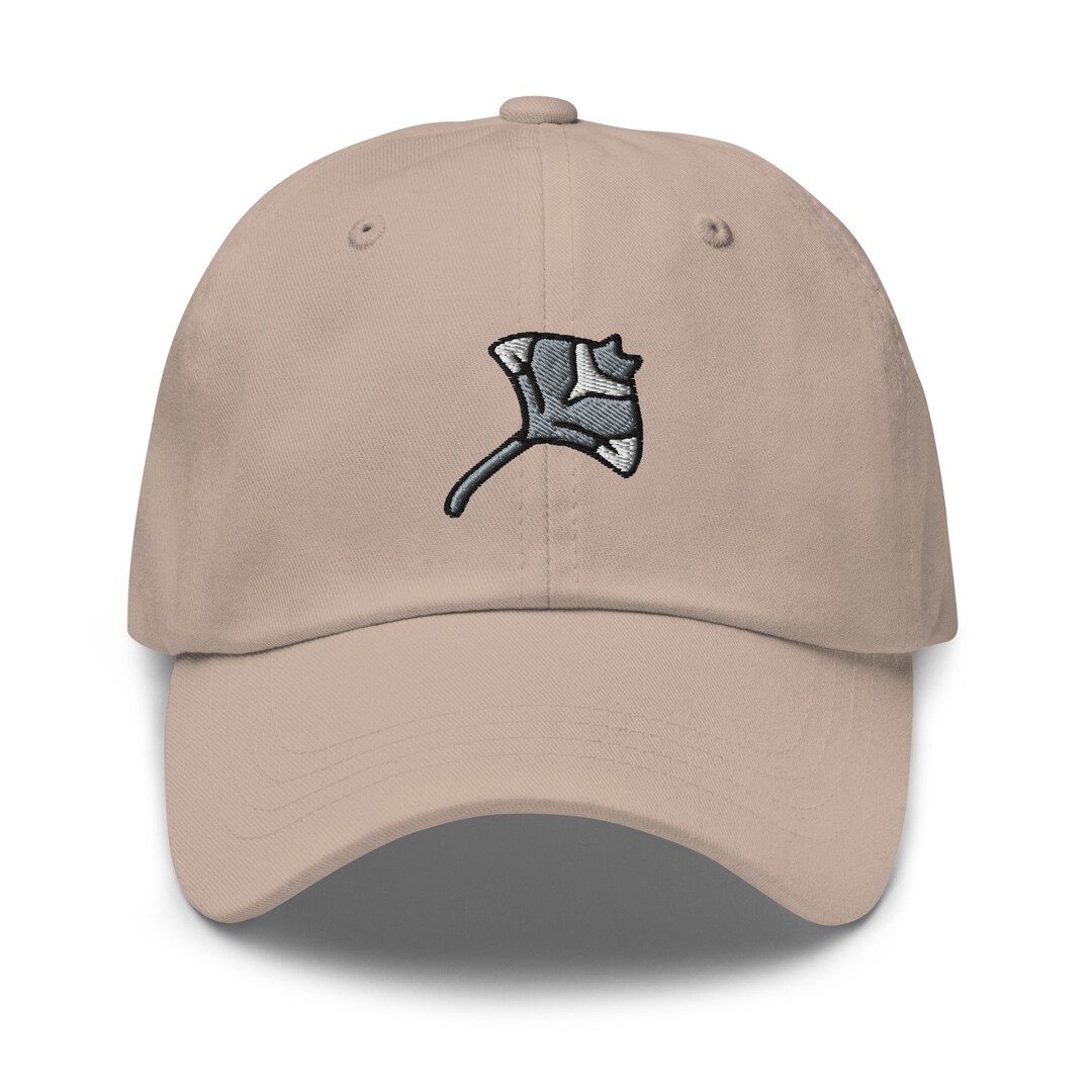 Manta Ray Dad Hat, Embroidered Ray Fish Baseball Cap, Stingray Sea ...