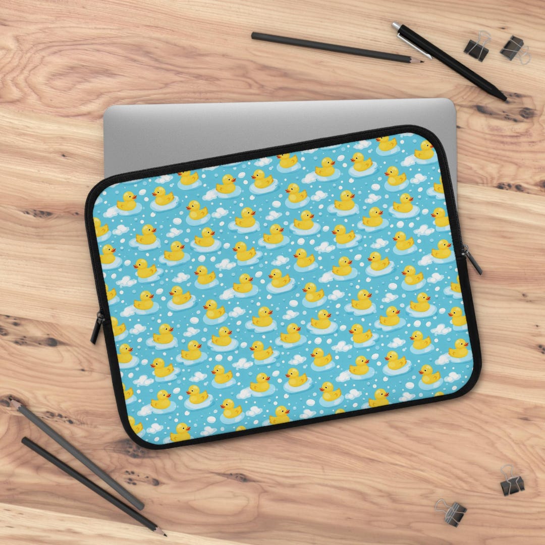 Rubber Ducks Laptop Sleeve: Padded Neoprene Computer Cover - Etsy