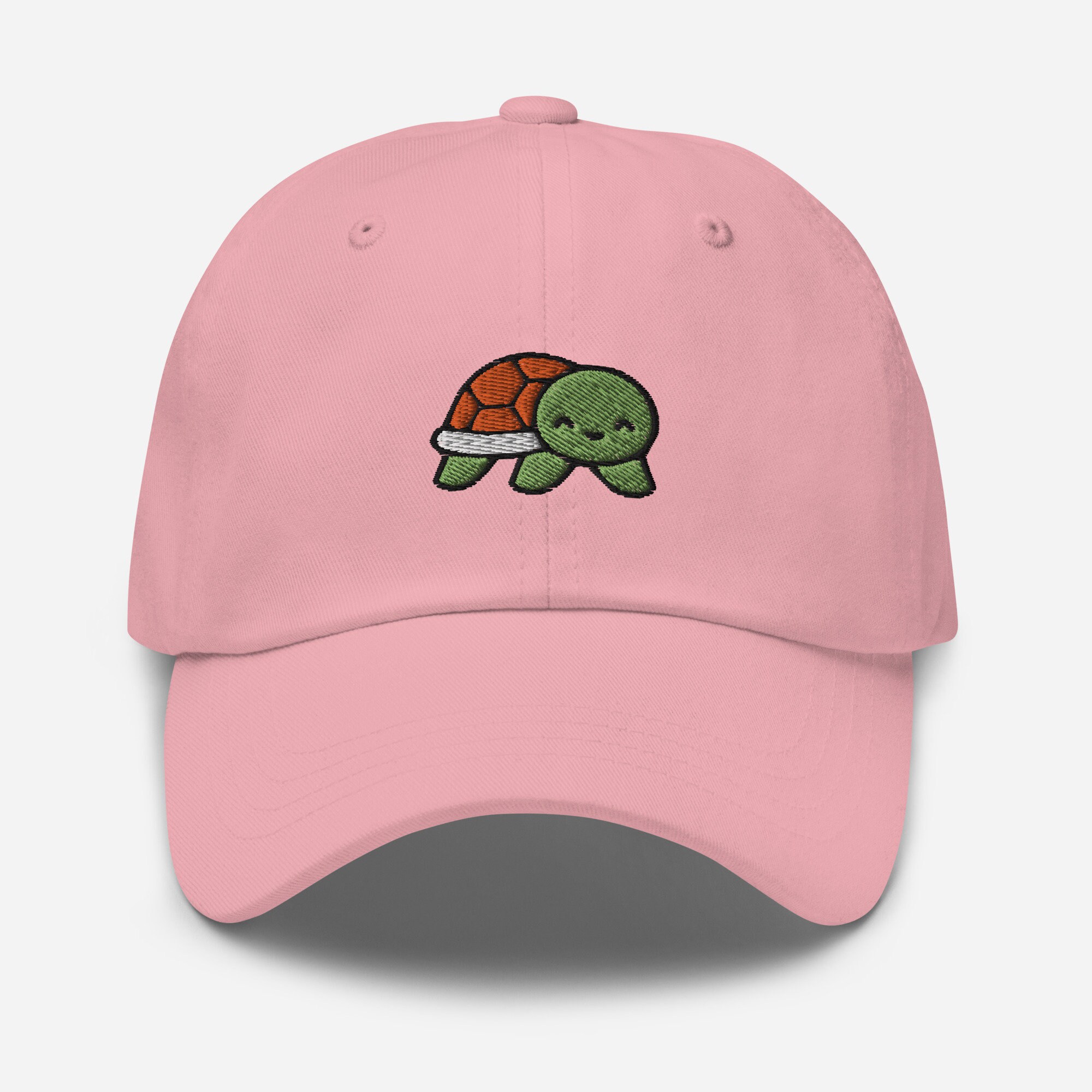 Cute Turtle Dad Hat, Embroidered Hat Tortoise Baseball Cap - Unisex ...