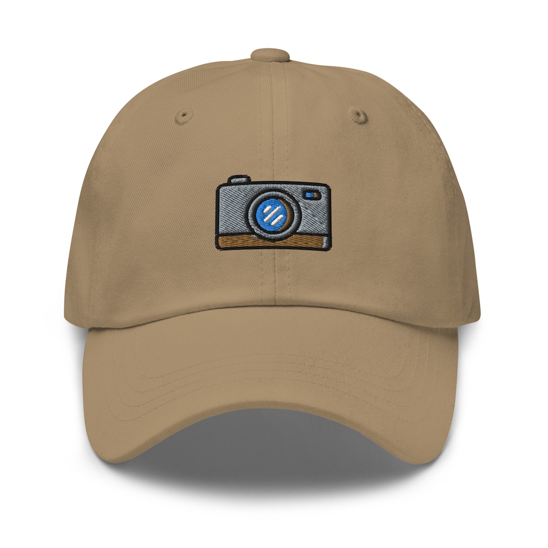Photo Camera Dad Hat, Embroidered Vintage Retro Baseball Cap, Analog ...