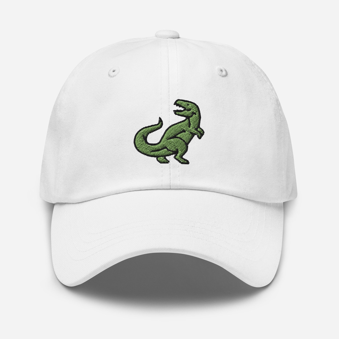 T-rex Dinosaur Dad Hat, Embroidered Hat, Tyrannosaur Baseball Cap ...