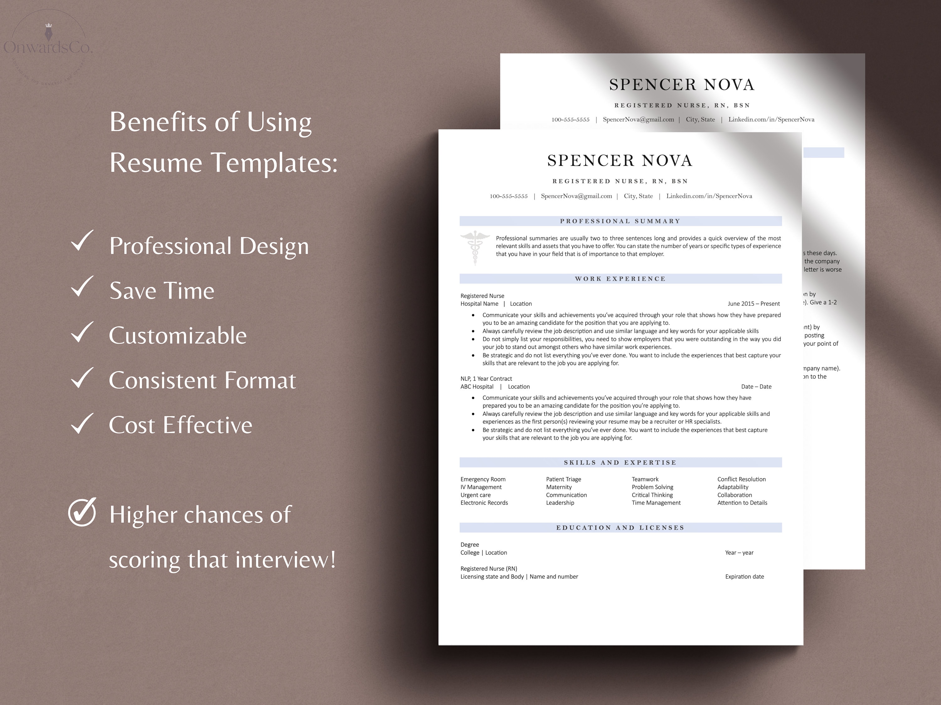 Nursing Resume Template Google Docs Medical Cv Template Google Docs ...