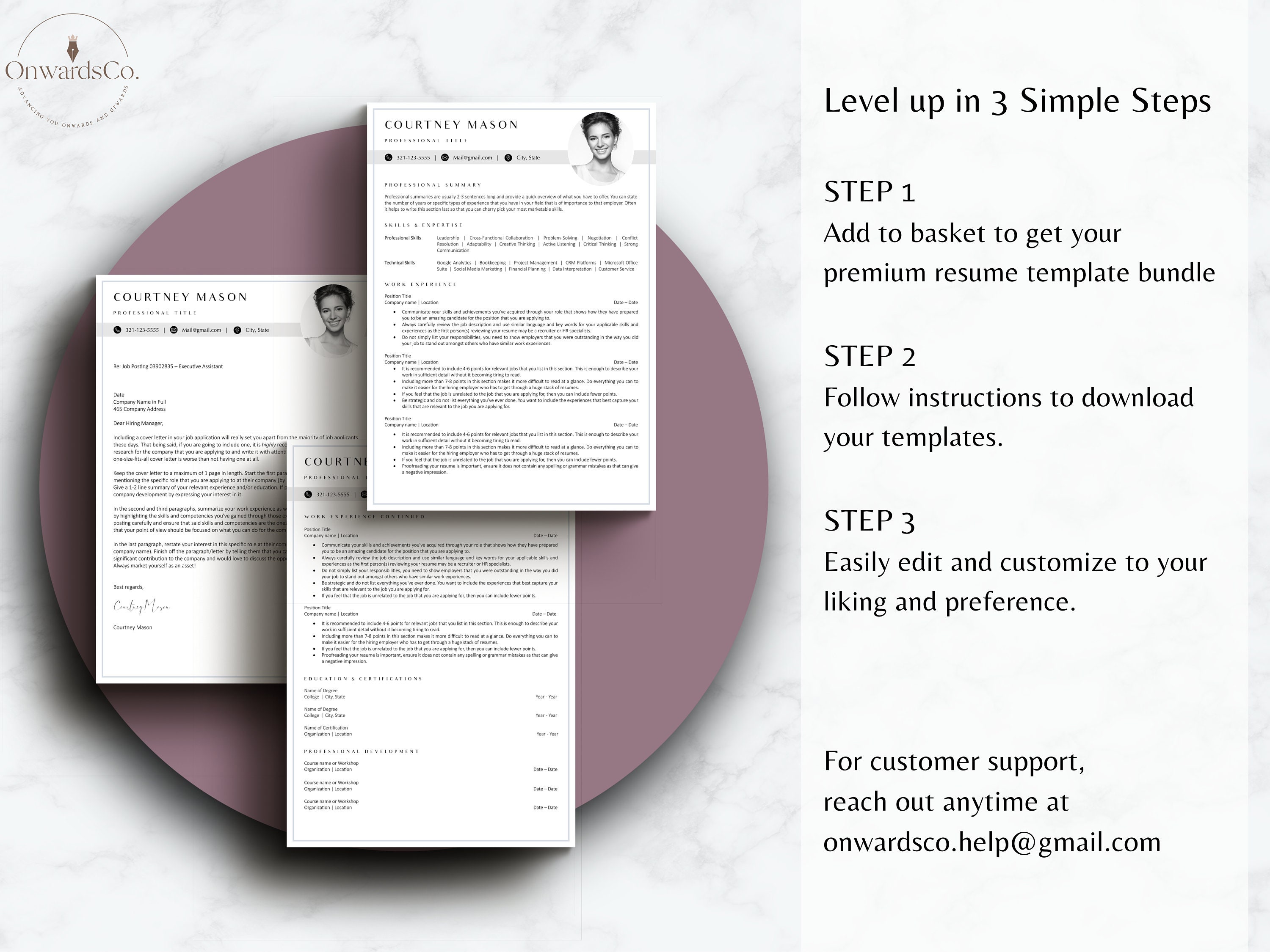 Resume Template Picture With Border Microsoft Word Resume 2 Page Unique ...