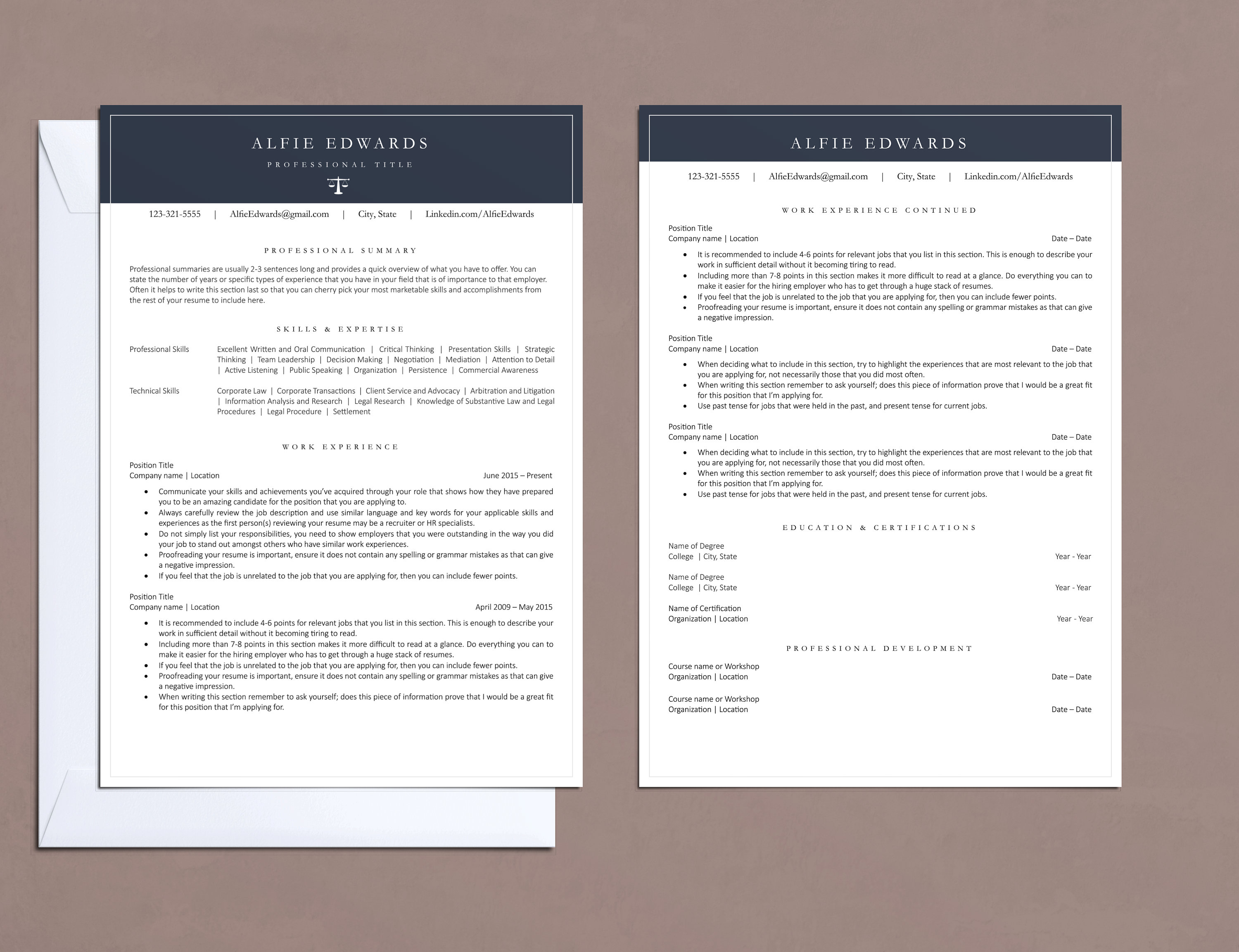 Lawyer Resume Template Word New Grad Law Student CV Template Legal ...