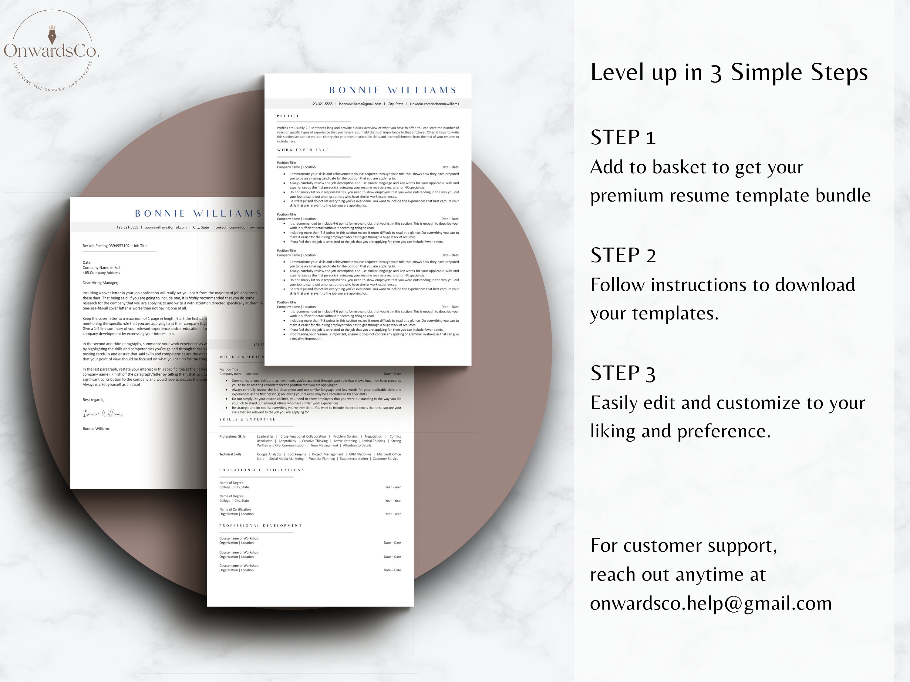 Tech Resume Template IT Project Manager Resume Google Docs Cv Sleek ...