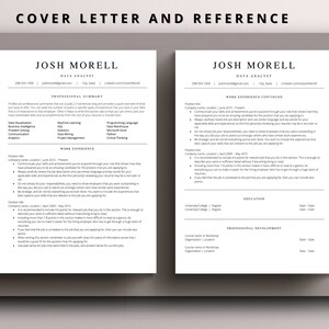 Data Analyst Resume Template Google Docs Data Scientist ATS Friendly CV ...