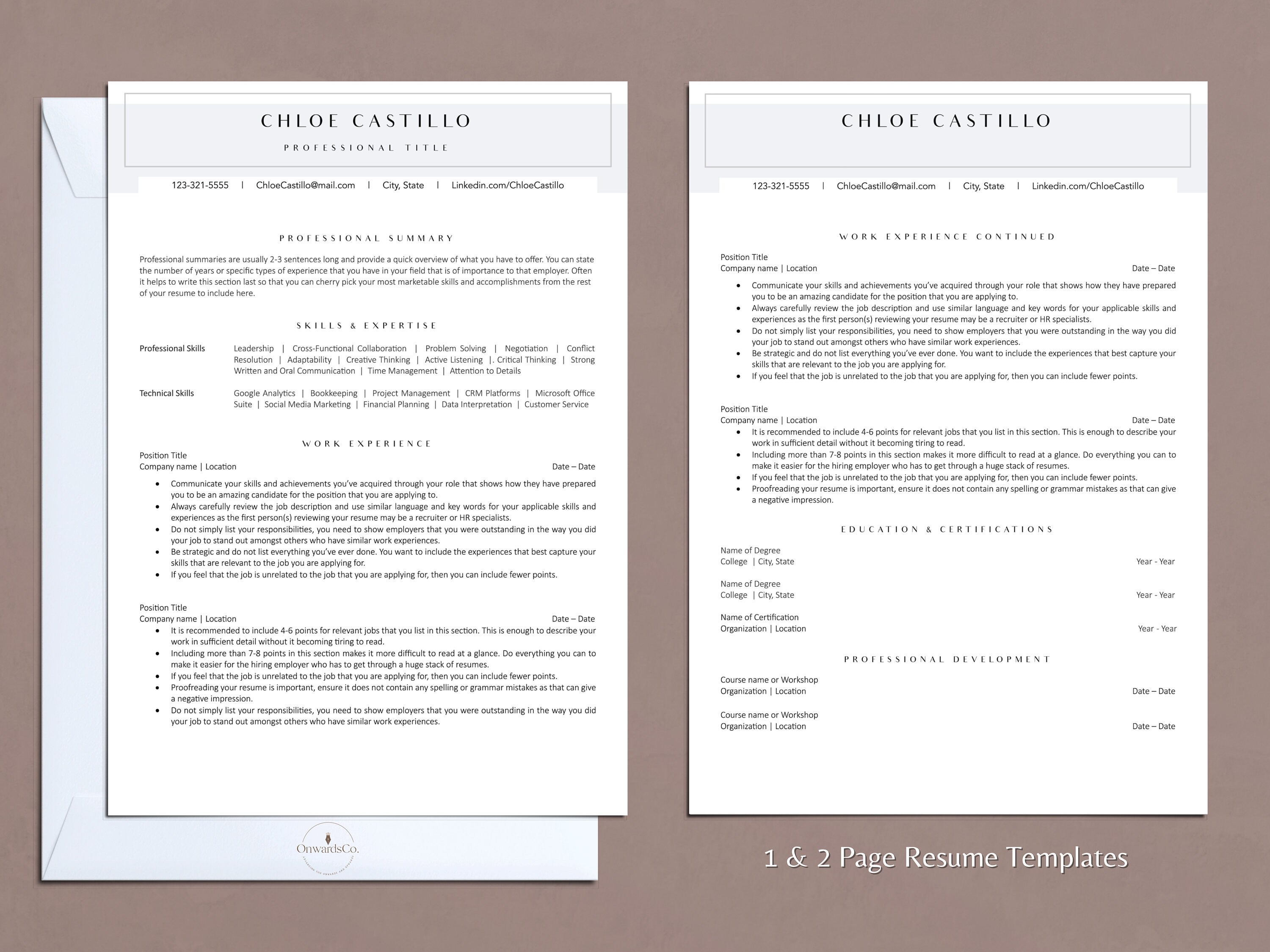 CV Template Google Docs Classic Resume Design College Resume Template ...