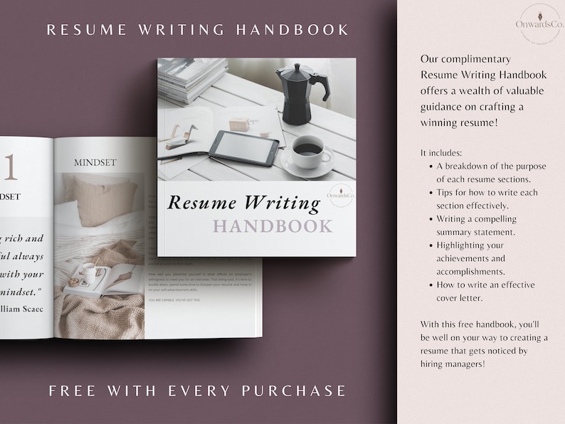 Modèle de CV avec image et bordure de CV Microsoft Word de 2 pages ...