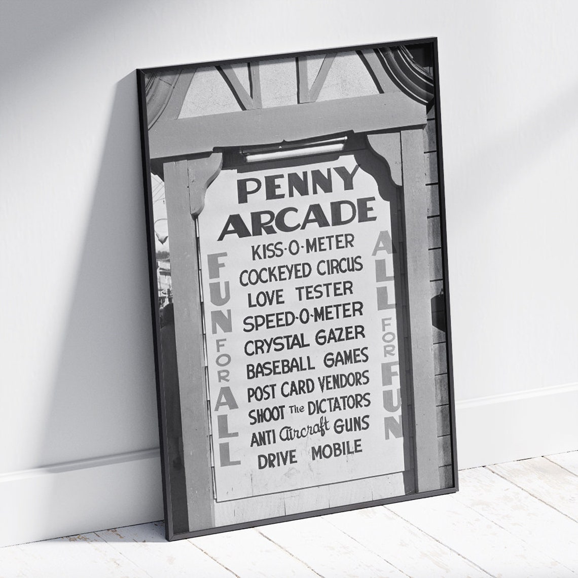 Penny Arcade, Vintage Photo, Wall Art, Digital Download - Etsy