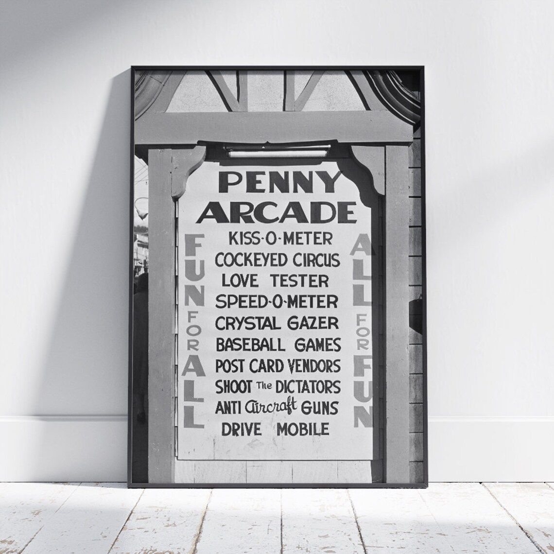 Penny Arcade, Vintage Photo, Wall Art, Digital Download - Etsy