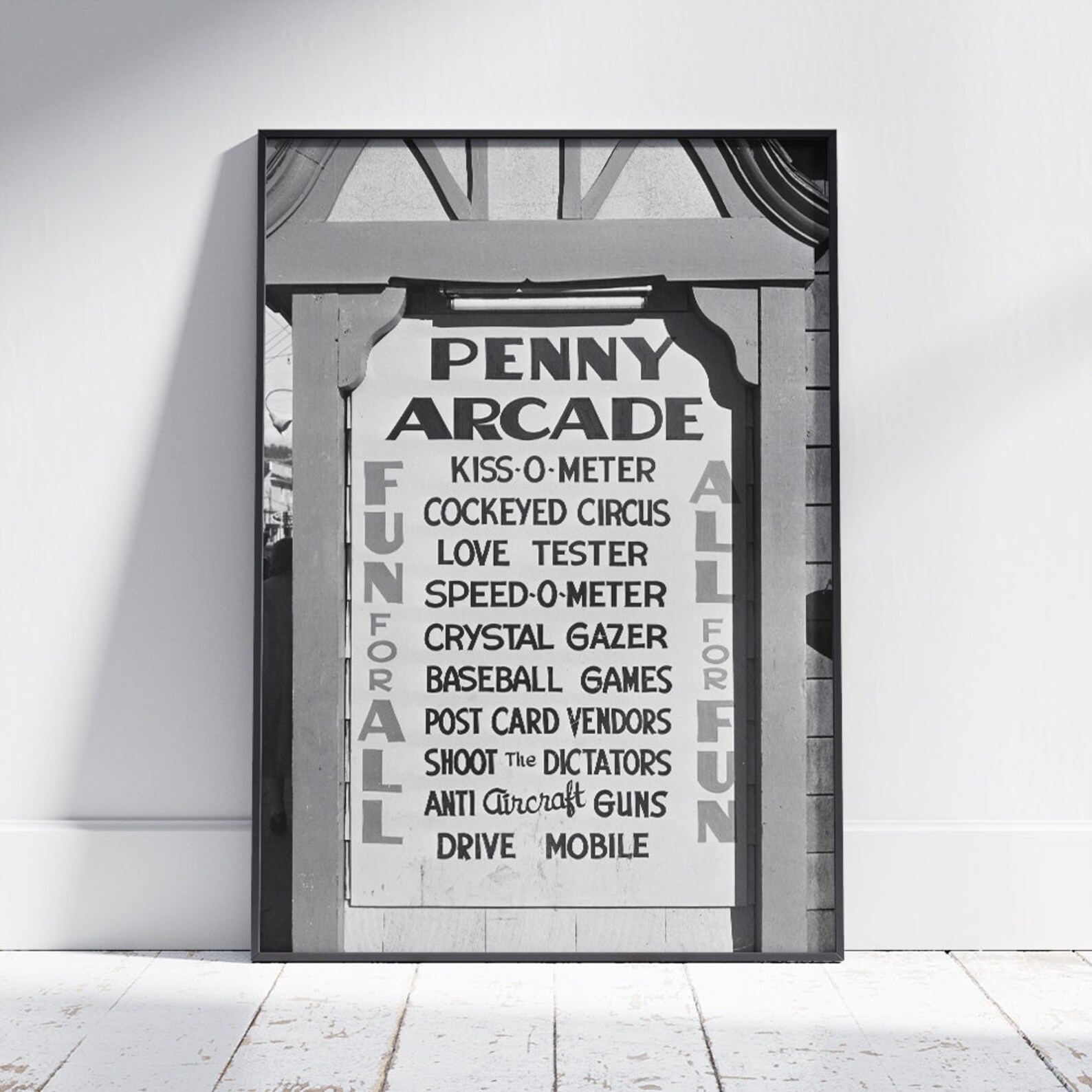 Penny Arcade, Vintage Photo, Wall Art, Digital Download - Etsy