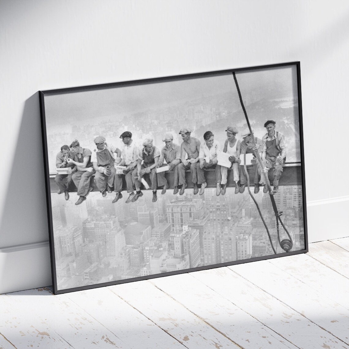 Lunch Atop a Skyscraper, Poster Print, Digital Download - Etsy