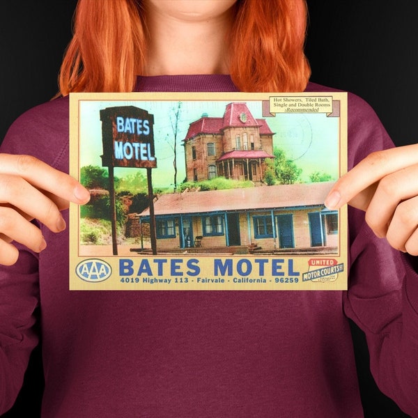 Motel Postcards - Etsy