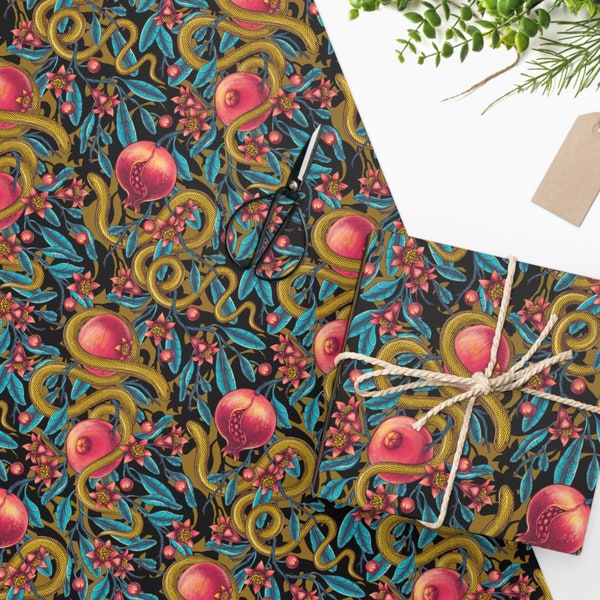 Snakes Wrapping Paper - Etsy