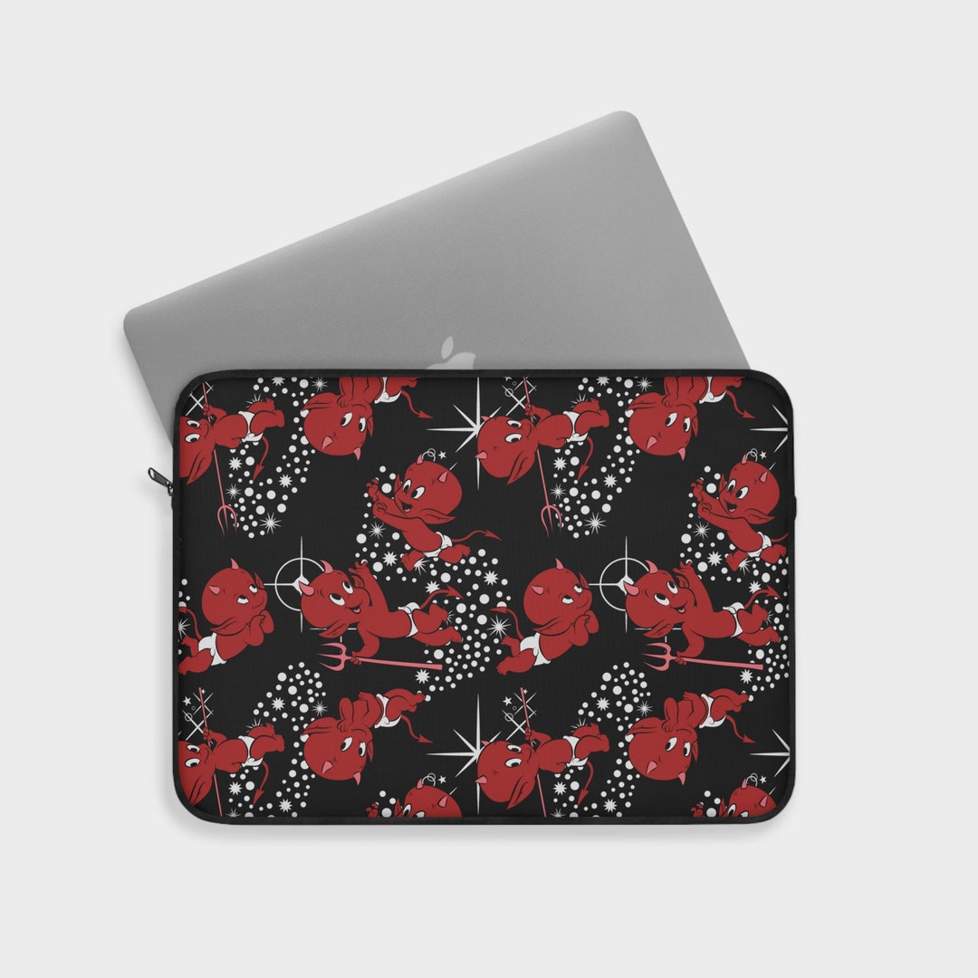 Hot Stuff Laptop Sleeve | Little Devil Retro Vintage Cartoons Demon ...