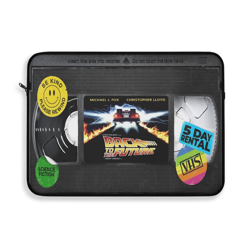 Your Pick Scifi Horror VHS Laptop Sleeve | 80s 90s Movie Tape Retro ...