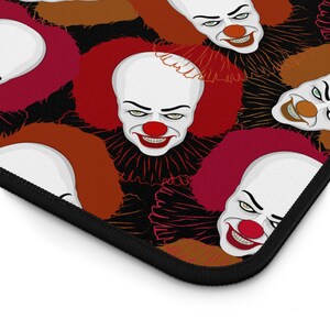 The Dancing Clown Desk Mat | Horror Movie Goth Punk Alternative IT ...
