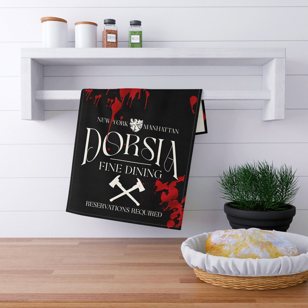 Dorsia New York Fine Dining Kitchen Twill Towel | American Horror ...