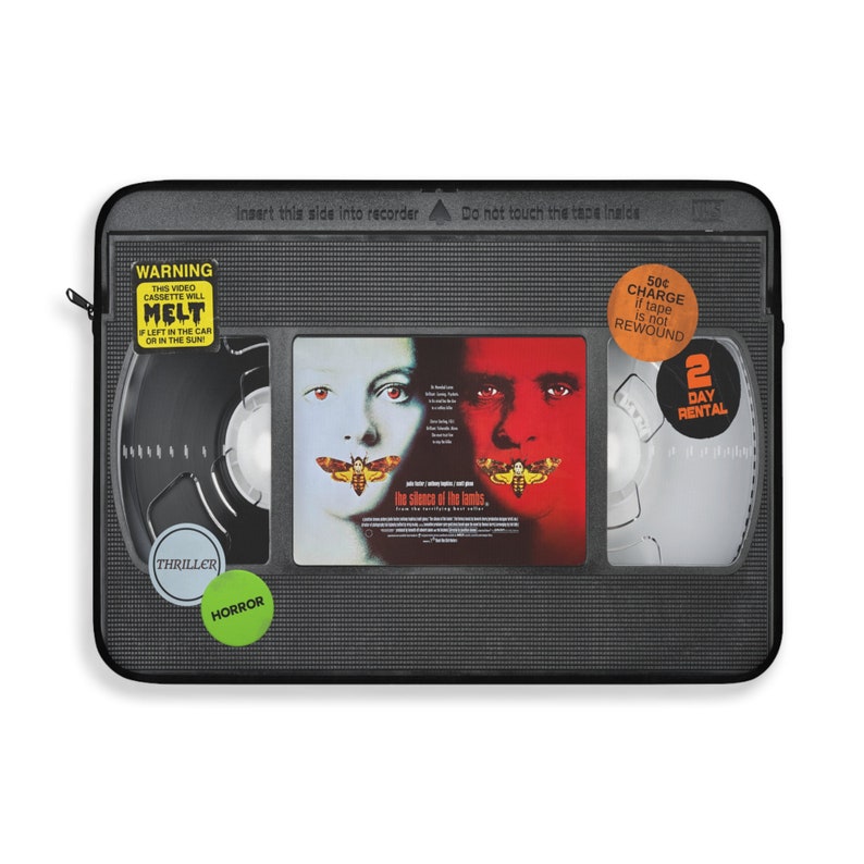 Your Pick Scifi Horror VHS Laptop Sleeve | 80s 90s Movie Tape Retro ...