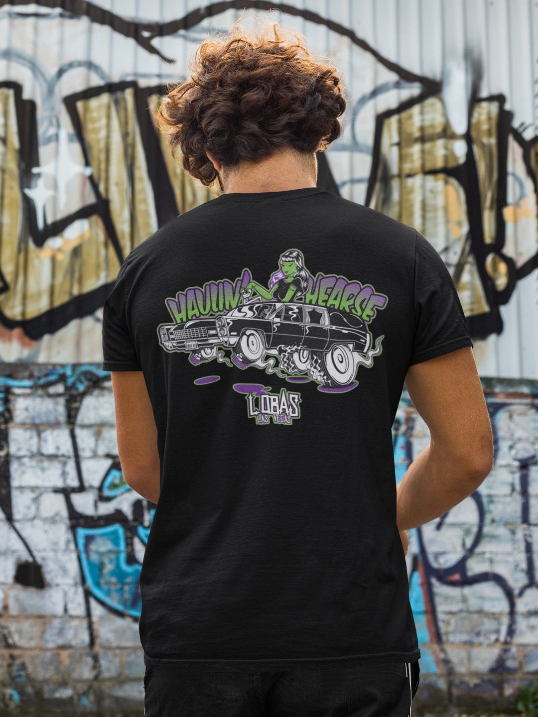 Haulin' Hearse Unisex Tee | Psychobilly Rockabilly Monsters Rat Rod ...